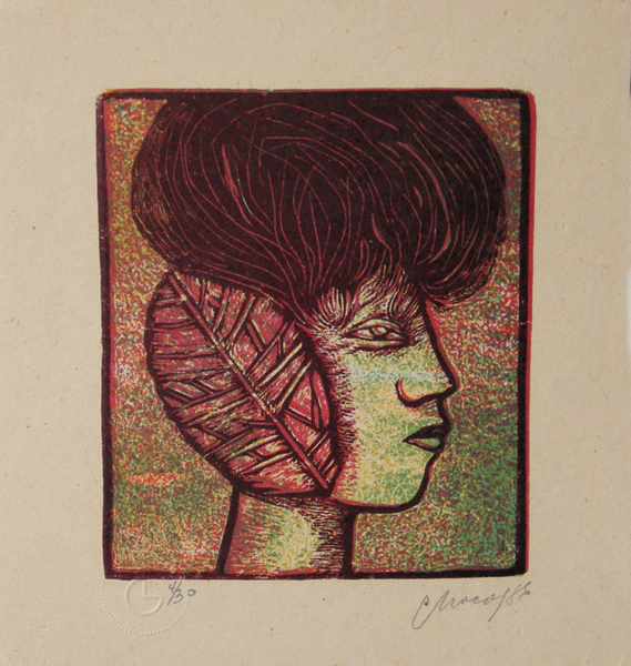 CHOCO (Eduardo Roca), "Perfil", Colagraph – La Siempre Habana