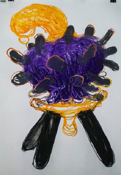 Ángel Ricardo RICARDO RÍOS, "Sin titulo", Charcoal (RIC390) – La ...